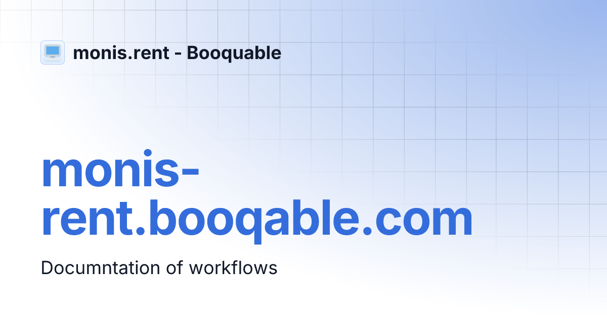 monis-rent.booqable.com | monis.rent - Booquable